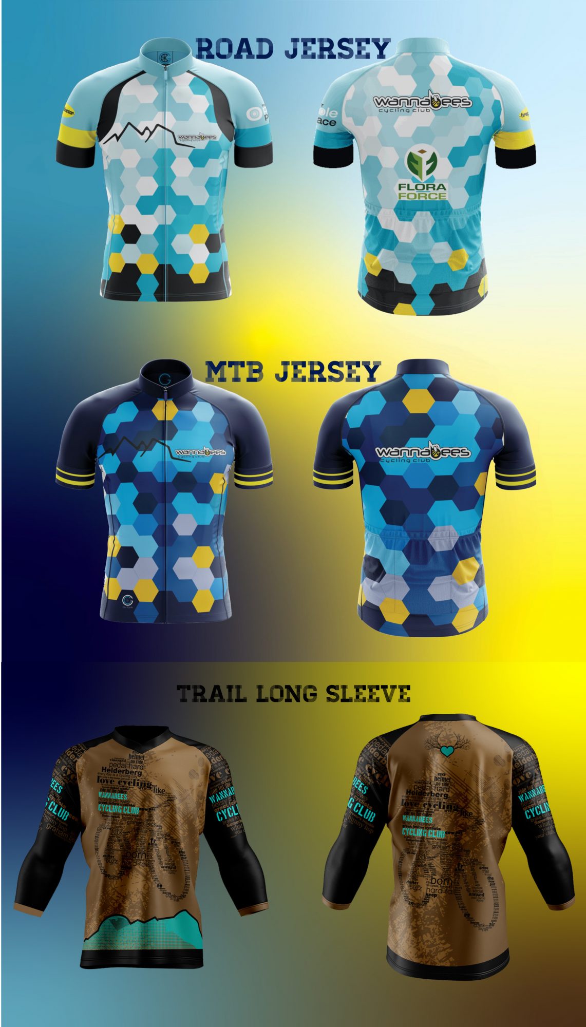 Wannabees Jerseys - GO-CYCLE | Performance Cycling Apparel & Custom Kit